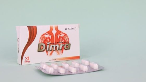 سعر شريط برشام ديمرا Dimra باسط للعضلات الجرعة وطريقة الاستخدام